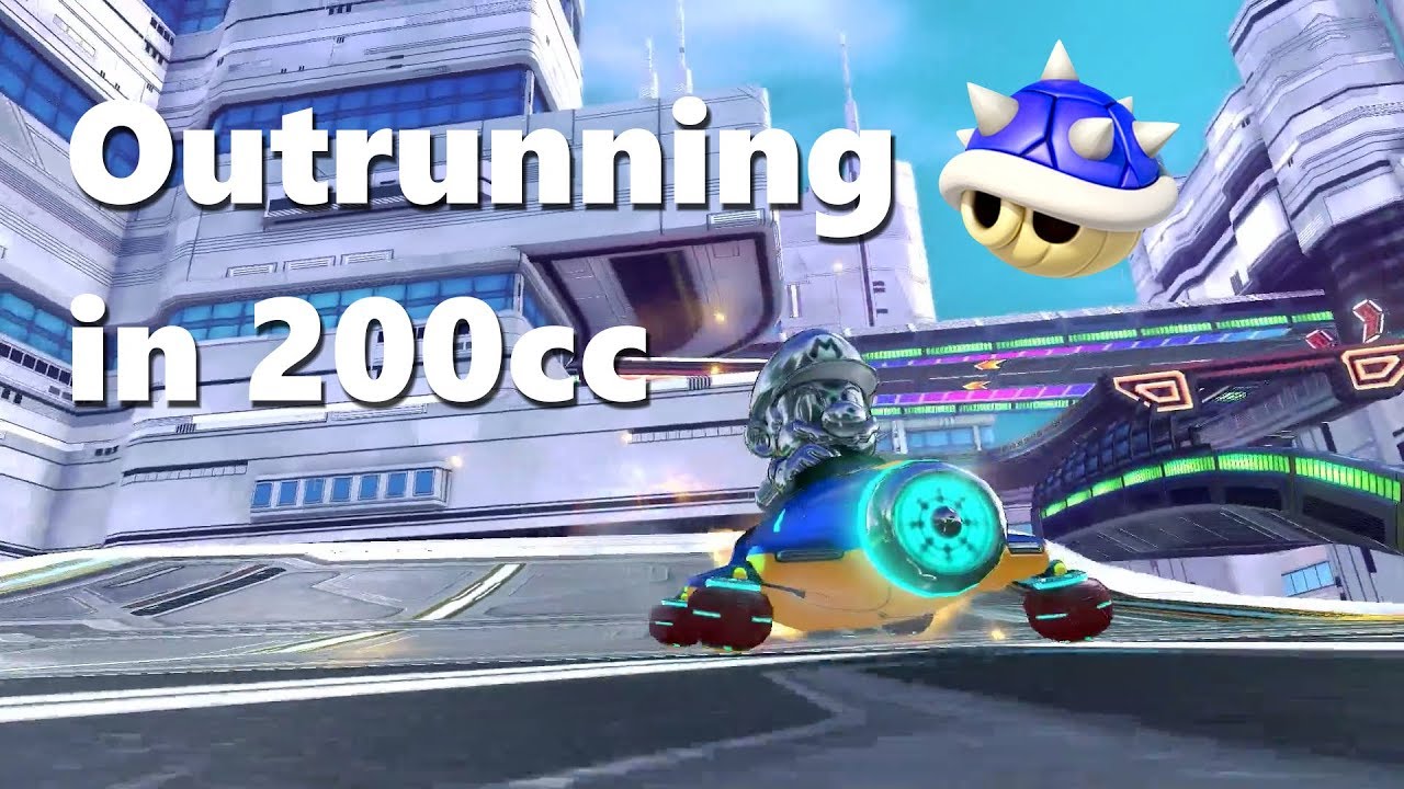 Outrunning the Blue Shell in 200cc (Read Description) - YouTube