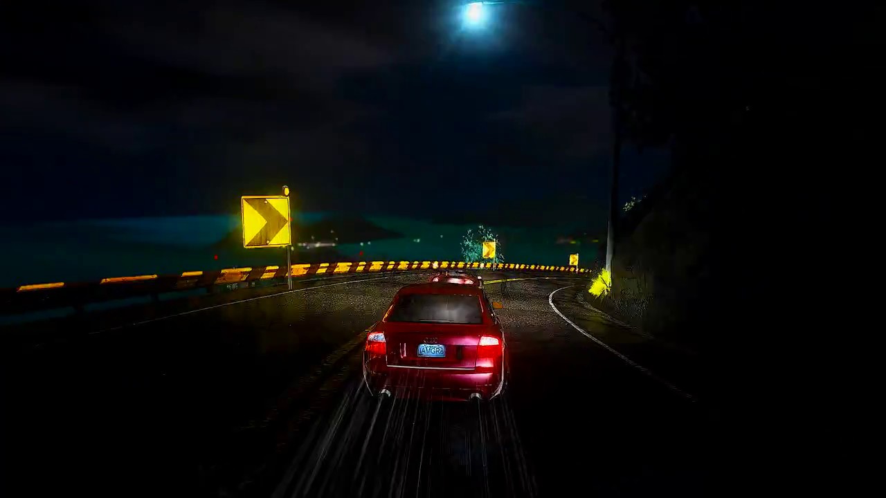 nfs carbon reshade test - YouTube