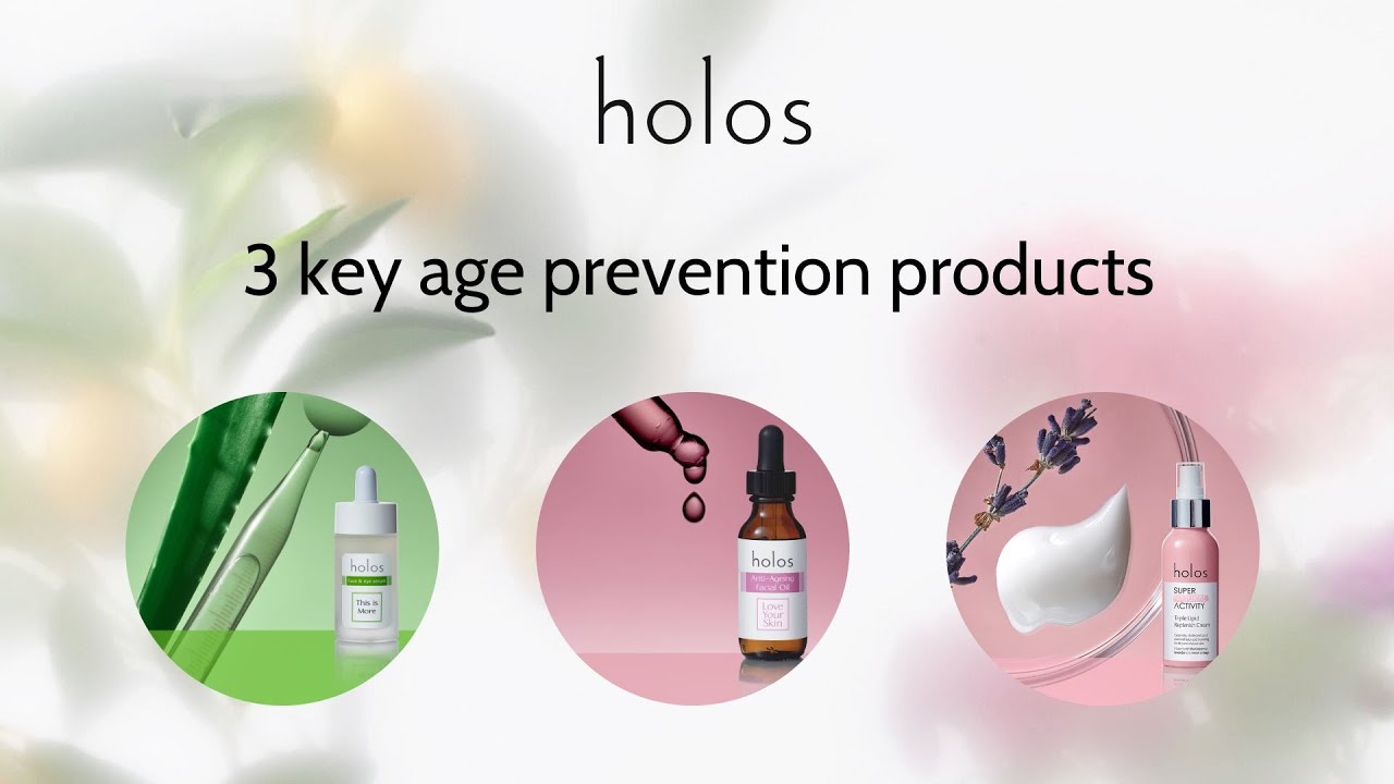 🌼 🌼 3 key age prevention products - YouTube