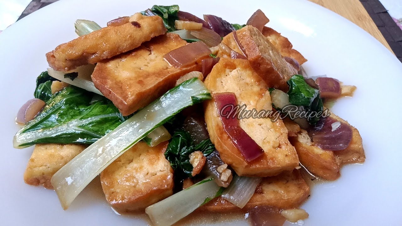 Pechay at Tofu Murang Ulam Recipe - YouTube