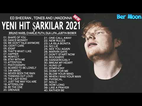 Türkçe En Popüler 100 Şarkı - 2021 | En Sevilen Türkçe Pop Şarkılar - En Popüler Şarkılar 2021