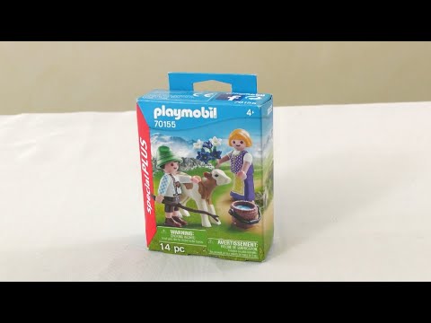 Unboxing Playmobil : Les enfants et le veau (2019) – 70155