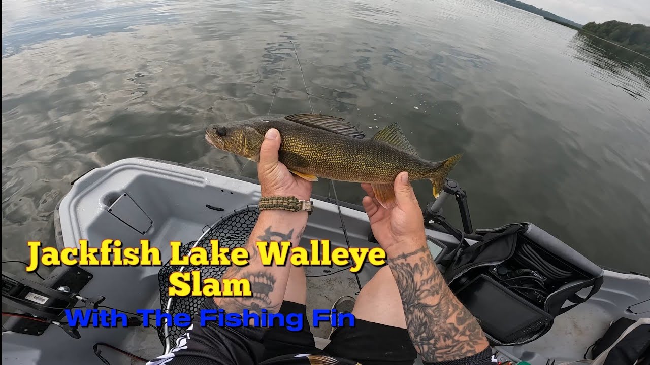 Jackfish Lake Walleye Slam With The Fishing Fin - YouTube