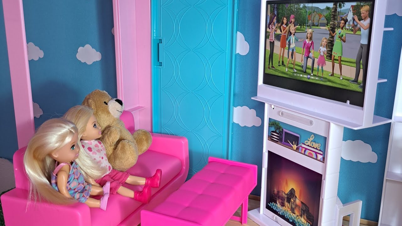 Mansion Barbie Dreamhouse de ¡Vamos a decorar esta gran mansión! ¡Let's ...