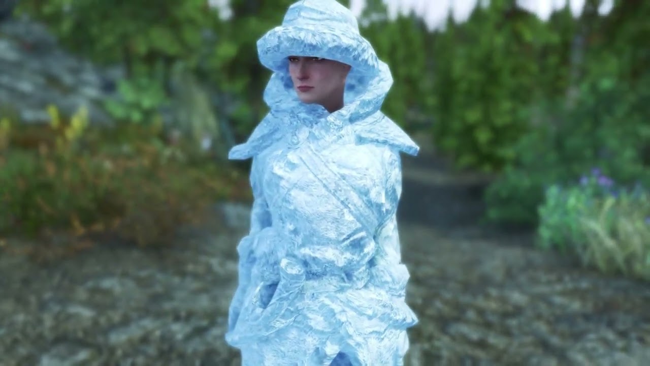 Skyrim Mod SE - Realistic - Skaal Coat - (PS4/XBOX1) - YouTube