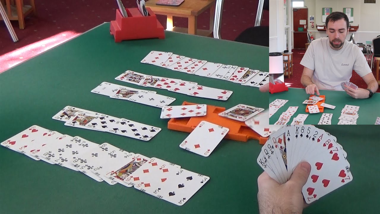 #69 ~ Full Bridge Game - Bidding & card play explained ~ 6 SPADES - #28 ...