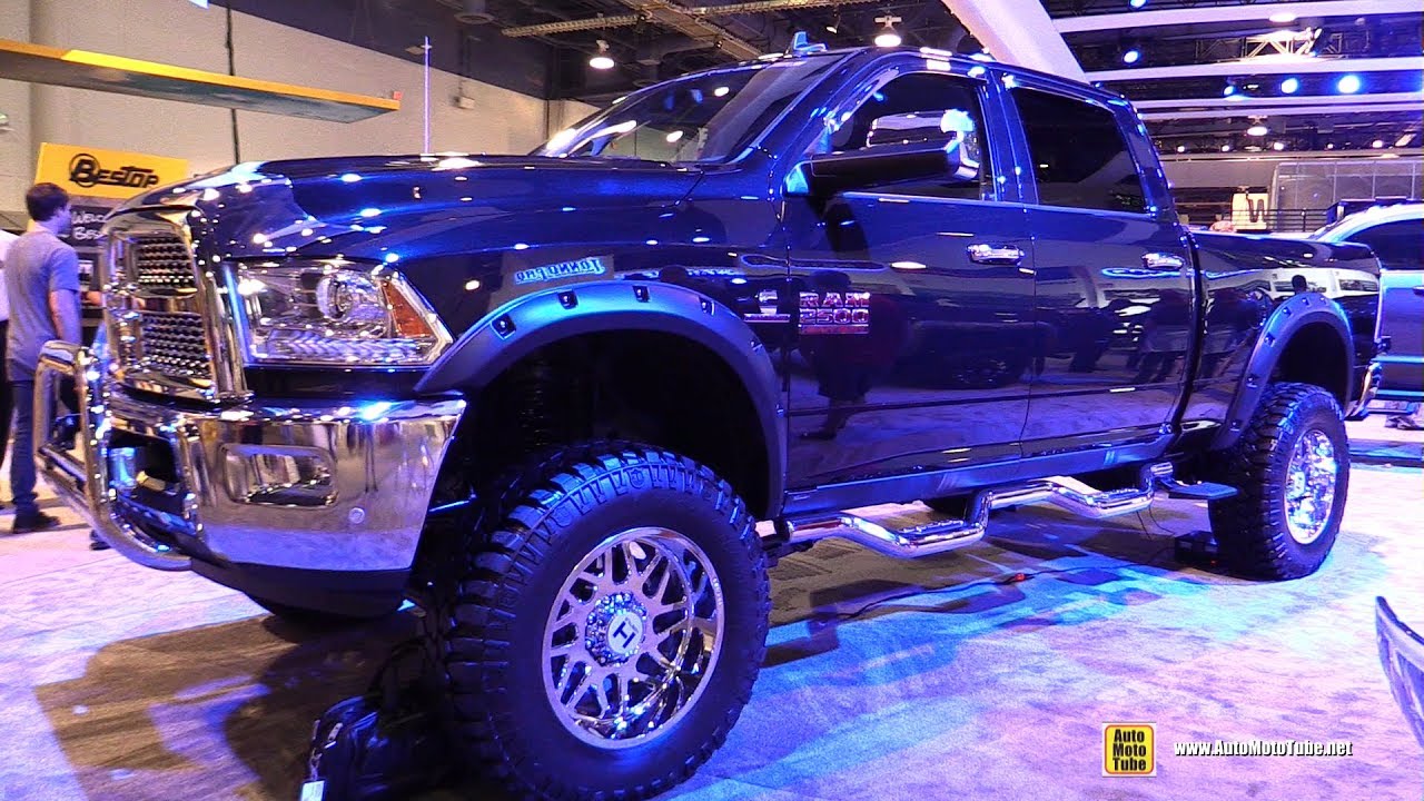 2016 Ram 2500 Customized by Lund International - Walkaround - SEMA 2016 ...