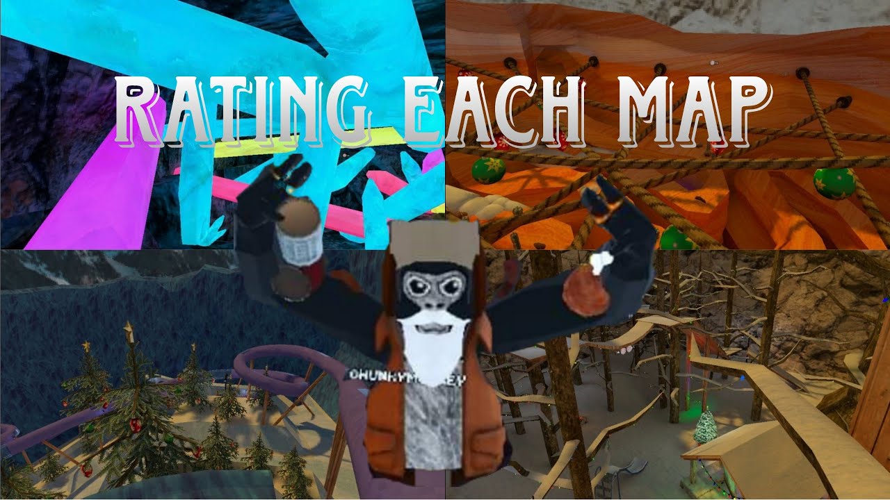 Rating Every Map in Gorilla Tag #gtag - YouTube