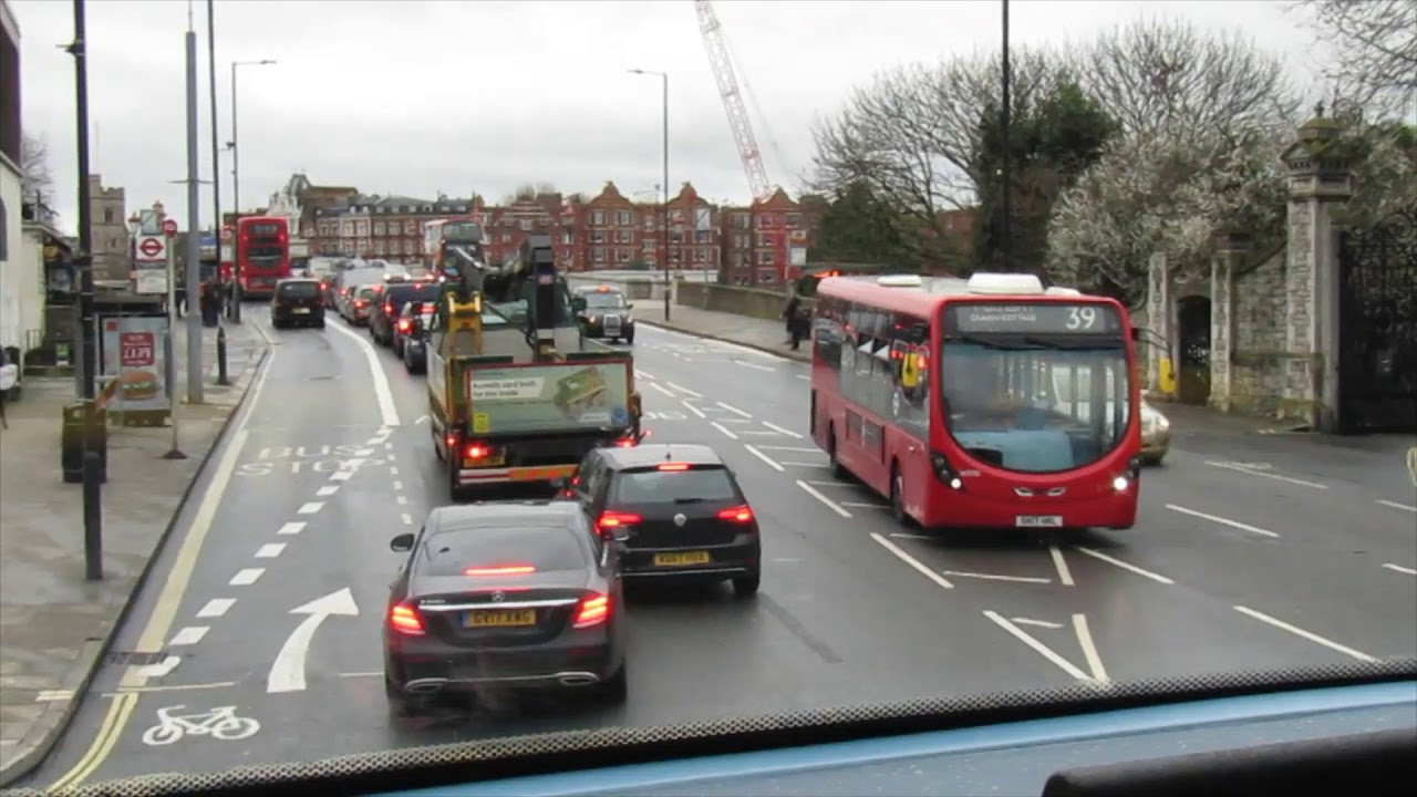 Double-Decker bus ride in London, England - YouTube