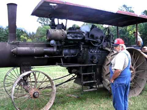 Case Steam Engine Tractor 50hp - YouTube