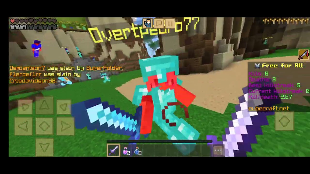 Using the wizard kit in battle arena - YouTube