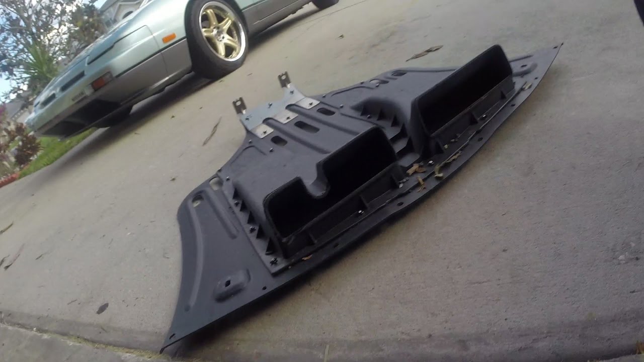 Shelby GT350 Rear Diffuser Removal Reverse Light Upgrade - YouTube