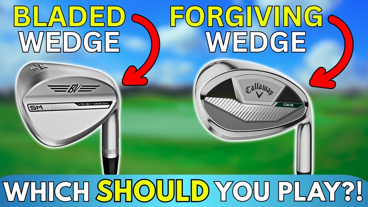 Do Forgiving Wedges HELP Your Game?! Blade Wedge vs Cavity Back Wedge ...