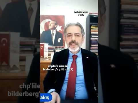 chp'liler küresel bilderberg'e gitti mi?(1) #hk #politika #gündem
