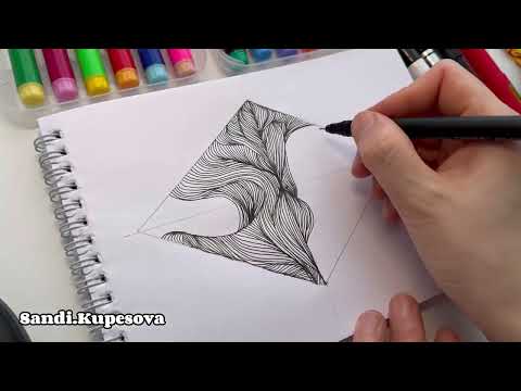 #35 🎨 Meditative drawing / Relaxation/Медитативное рисование - YouTube