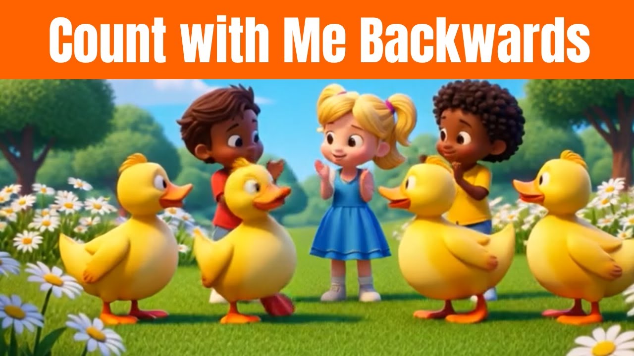 🚀 Count with Me Backwards Song for Kids – Fun Backward Counting 10 to 1 ...