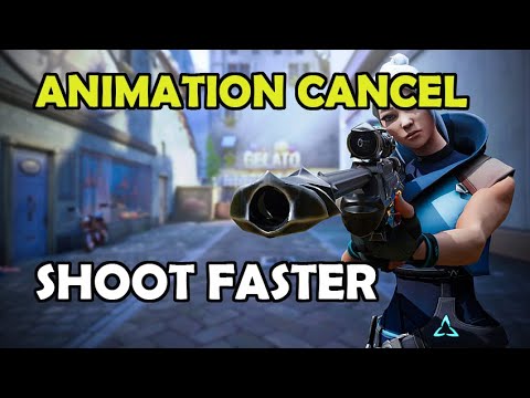 Use this animation cancel in Valorant to shoot faster! - YouTube