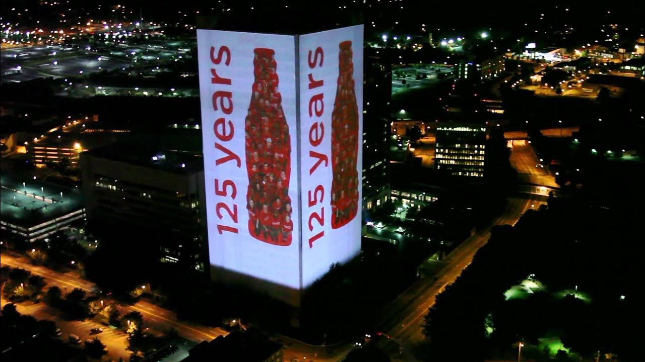 Coca-Cola 125th Anniversary Illumination - YouTube