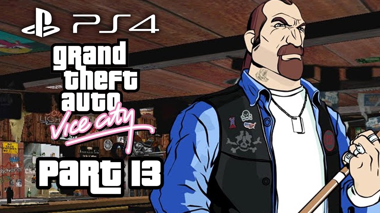 Grand Theft Auto Vice City PS4 Gameplay Walkthrough Part 13 - HOG TIED ...