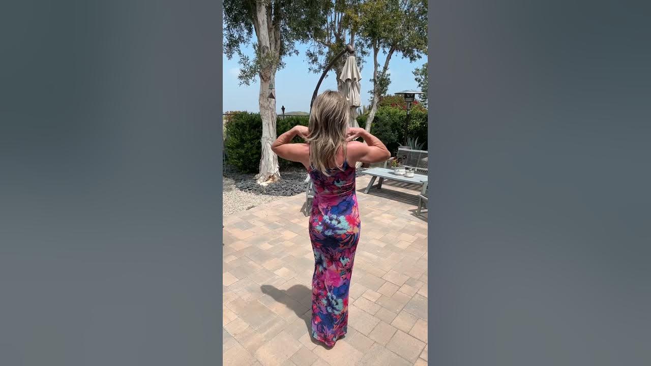Christina Sultry In Tight And Slinky Dress Showing My Curves Read