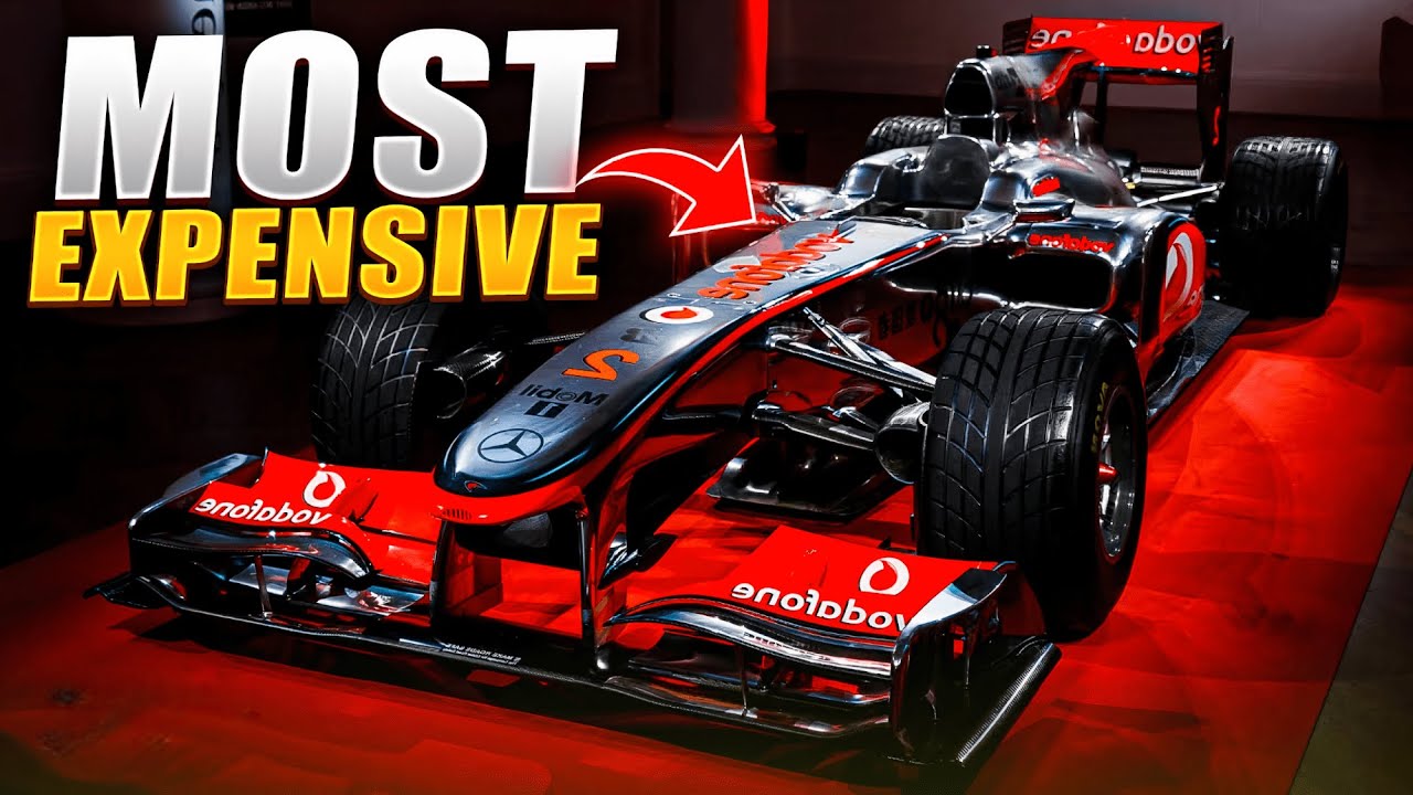 Top 5 Most Expensive Formula 1 Cars Ever Sold 2025 - YouTube