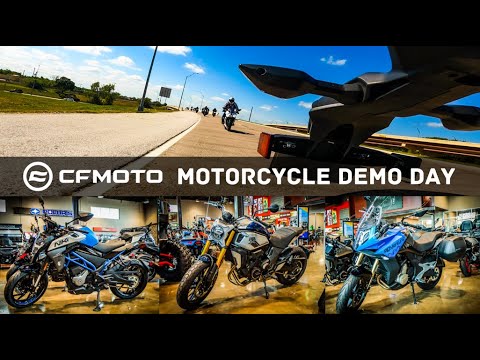 CFMOTO Motorcycle Demo Day Event #motorcycle #cfmoto #motorsport - YouTube