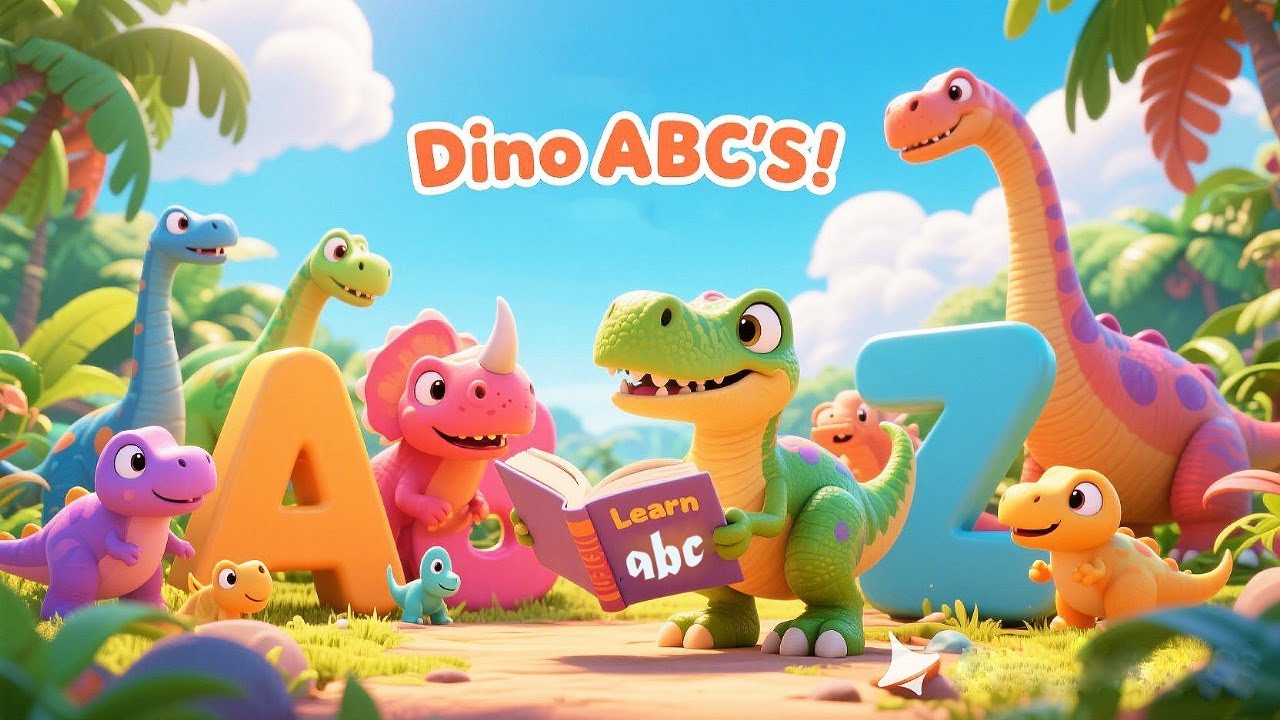 Dino ABCs – The Roarin’ Alphabet Song - YouTube