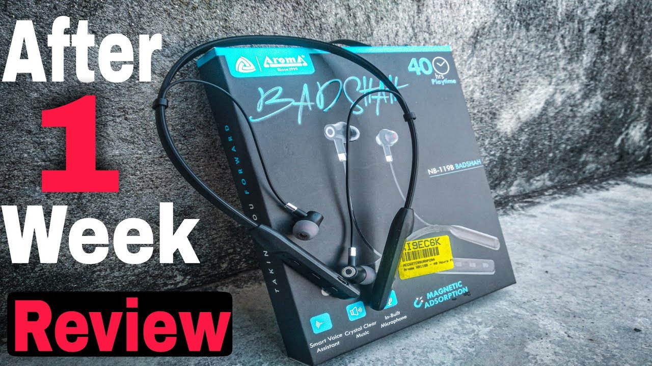Review After 1week earbad Aroma NB-119B Badshah [₹ 95] - YouTube