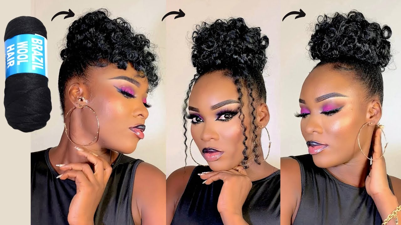 Classy Draw string slay with the New Brazilian wool 🔥 - YouTube