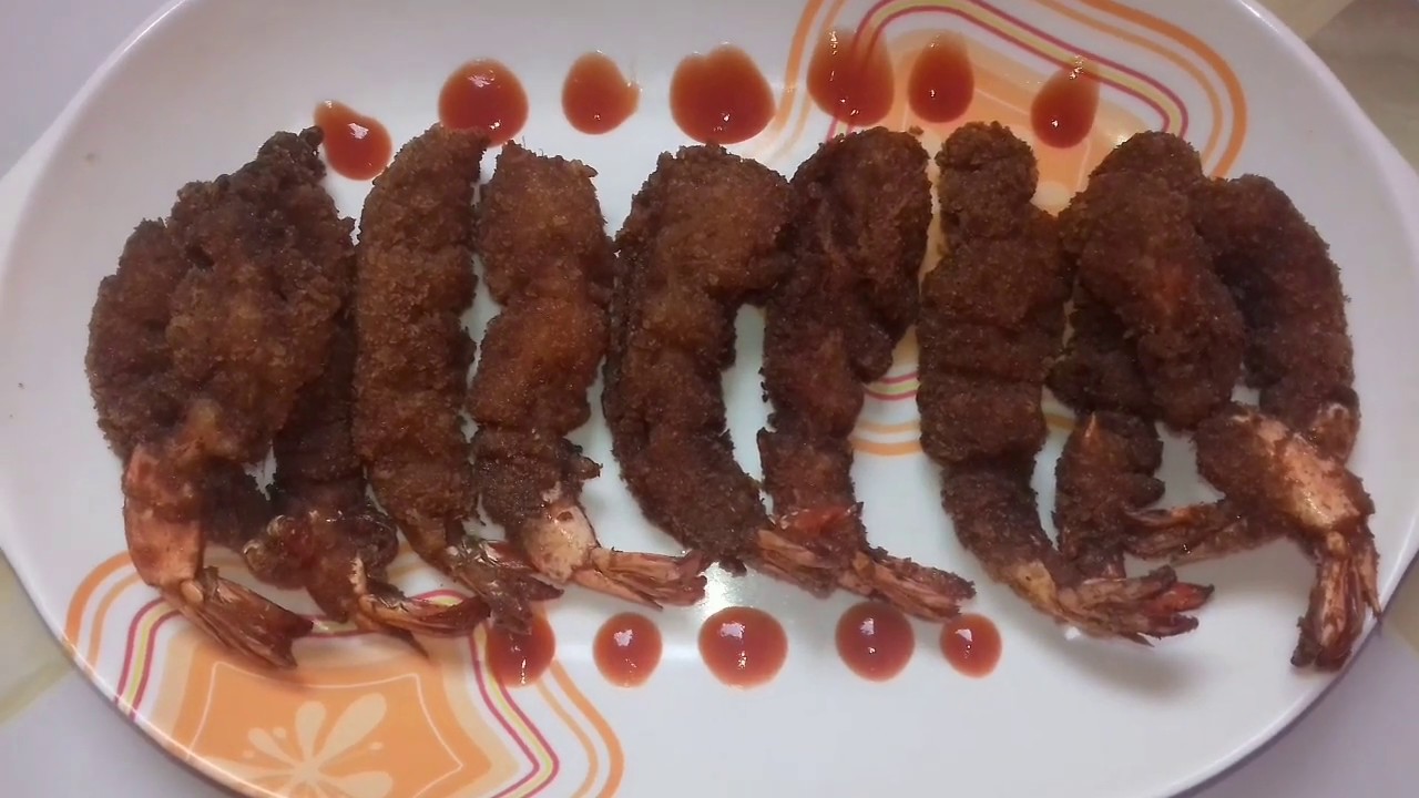 স্পাইছি শ্রিম্প ফ্রাই / চিংড়ি ফ্রাই / Shrimp Fried/ Chingri Fried ...