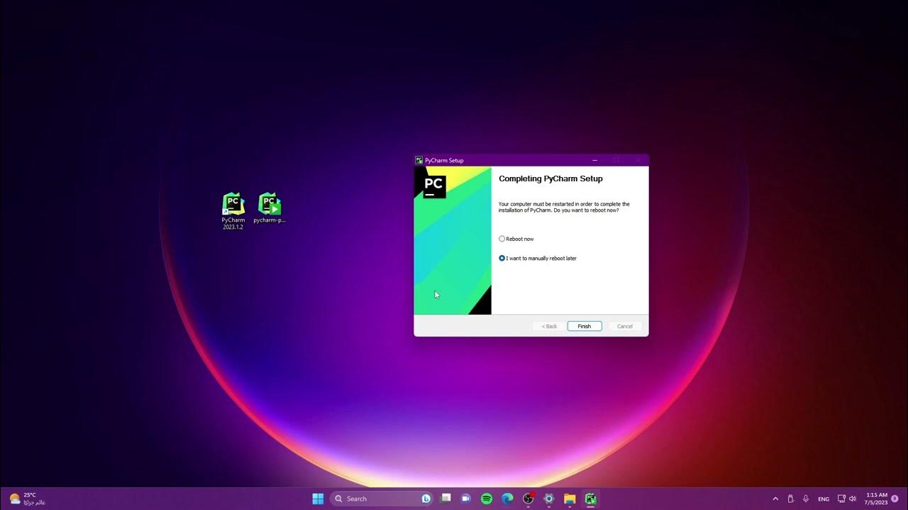 lesson 1 Install Text Editor ( pycharm ) الدرس الأول تسطيب البايتشارم - YouTube