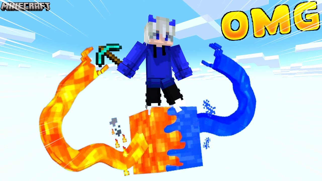 Minecraft, But You Are on One Elemental Block - YouTube