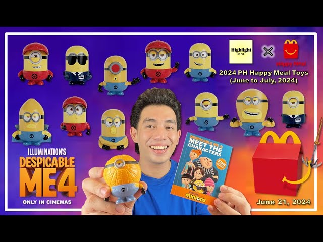 Mcdonalds Happy Meal Toys Minions