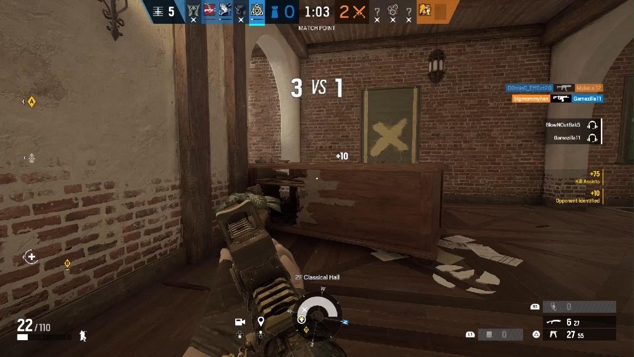 R6 friendly fire - YouTube