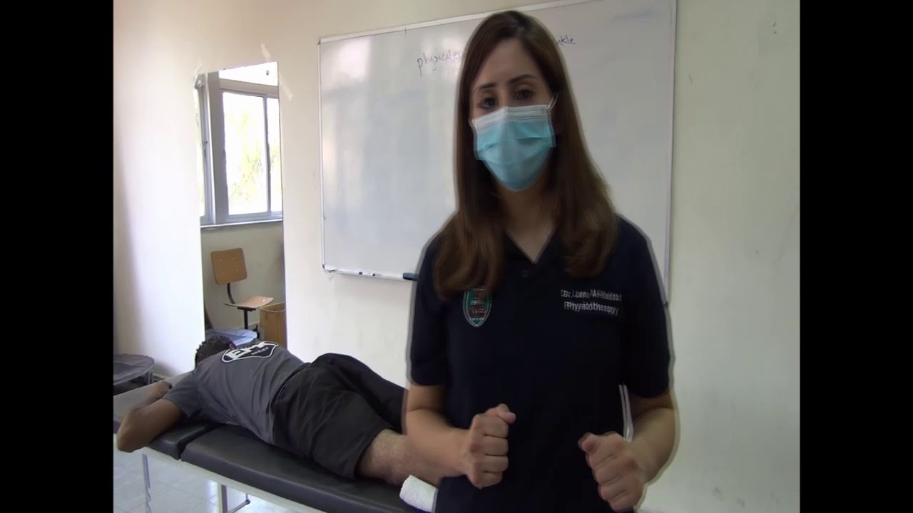 Distraction of the subtalar joint - YouTube