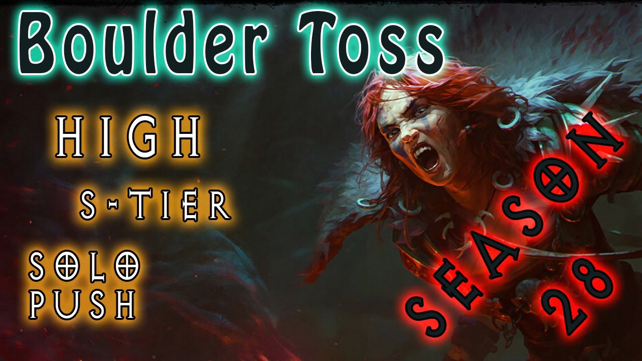 Raekor Boulder Toss Barbarian | Diablo 3 Season 28 - YouTube