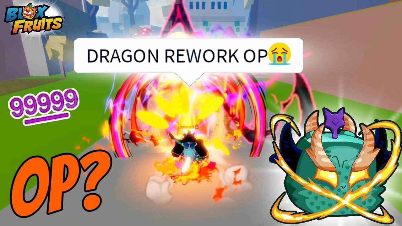 THIS OP 30M REWORKED DRAGON ONE SHOT COMBO IS OP!!🔥😱 | Blox Fruit ...