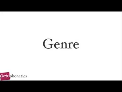 How to pronounce Genre - YouTube