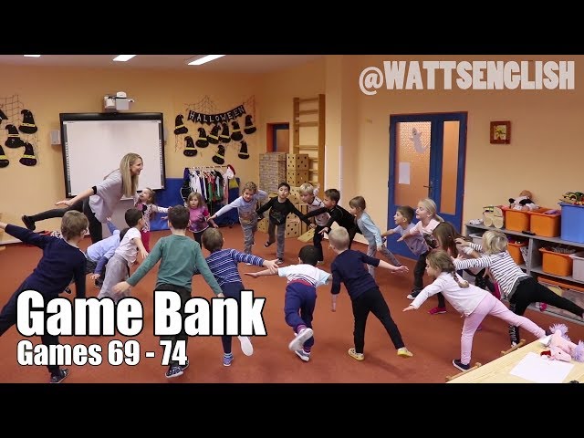 Game Bank | Games 69-74 | WattsEnglish - Videos For Kids