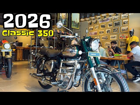 Relaunched Royal Enfield Classic 350 Emerald Green Model 2026 Detailed Review