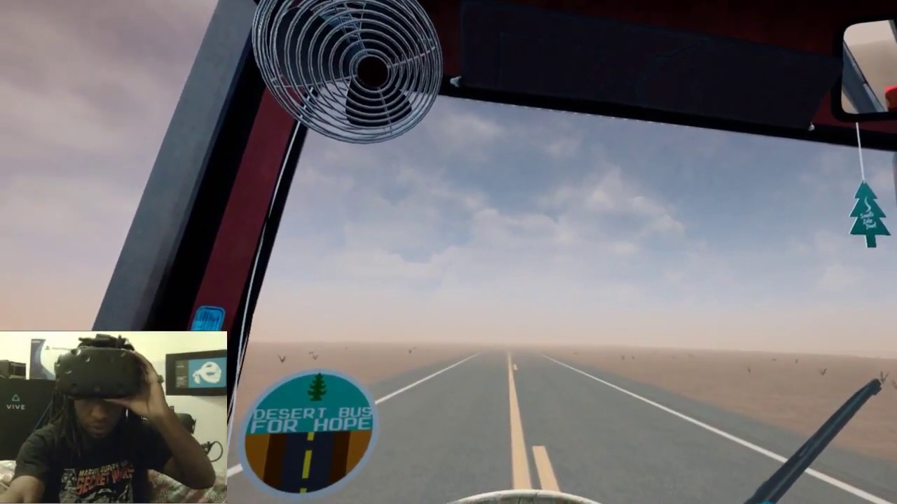 Penn & Teller's Desert Bus VR (HTC Vive) - YouTube