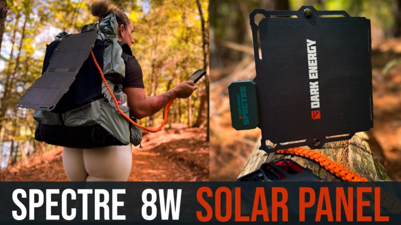 The Dark Energy Spectre Solar Panels Are The Lightest And Most Durable ...