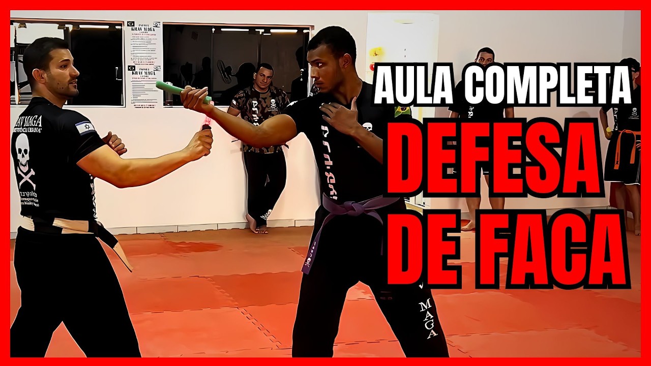 Aula de Defesa e Combate com Facas (lâminas) Krav Maga Caveira - YouTube