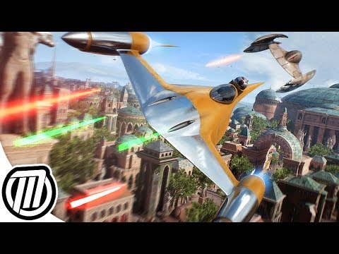 Star Wars Battlefront 2: EPIC STARFIGHTER GAMEPLAY | Dogfighting ...