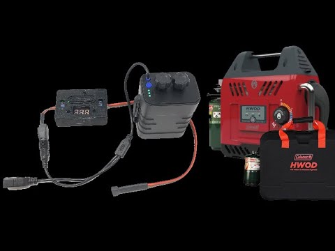 Coleman Oasis Hot Water Heater Battery Upgrade Conversion 2.0 - YouTube