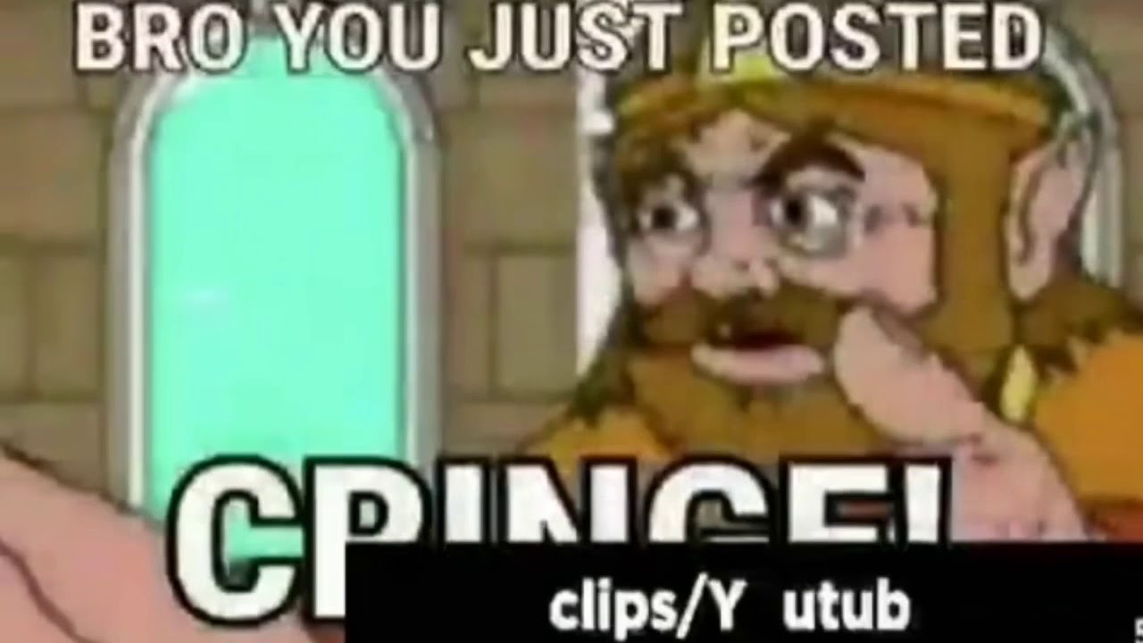 YOU just posted cringe chills voiceover meme - YouTube