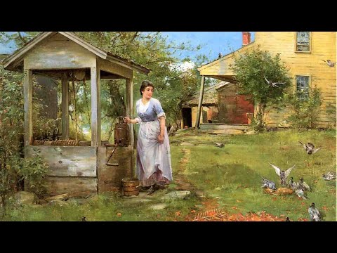 Henry Bacon (1839 - 1912) ✽ American painter ✽ Ennio Morricone / Playing Love