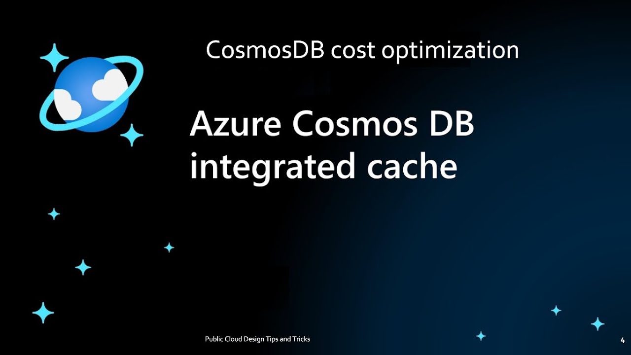 Azure CosmosDB Integrated Cache | CosmosDB Cost Optimization | Read through caching - YouTube