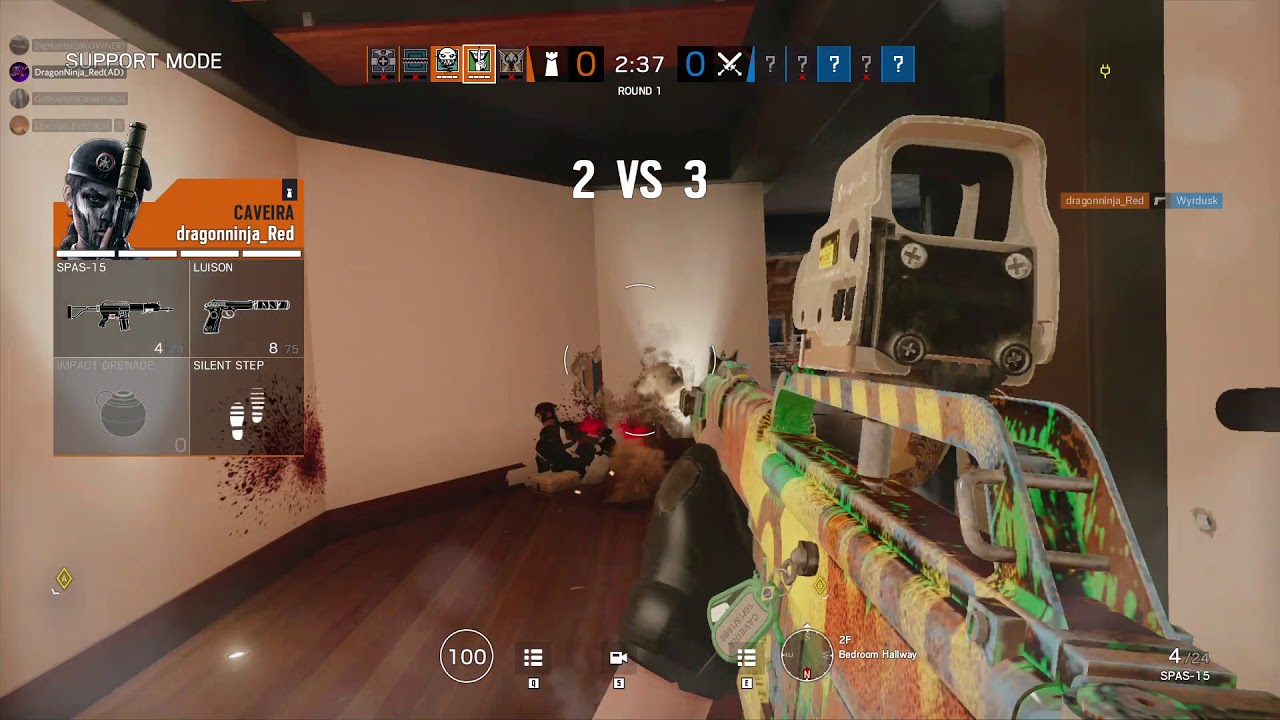 Tom Clancy's Rainbow Six Siege perfect kill - YouTube