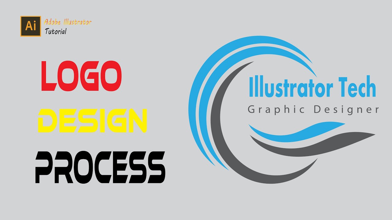 logo design using adobe illustrator || Adobe Illustrator Tutorial - YouTube